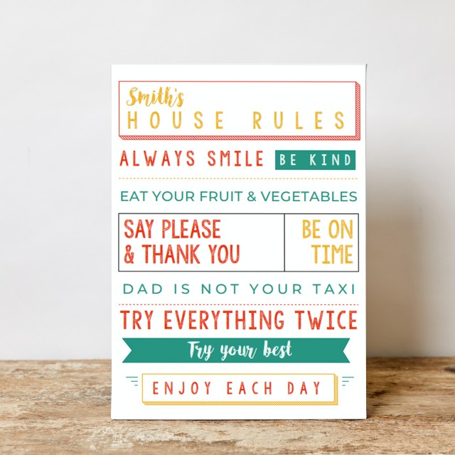 List | Word Art | Your Image 2 Canvas